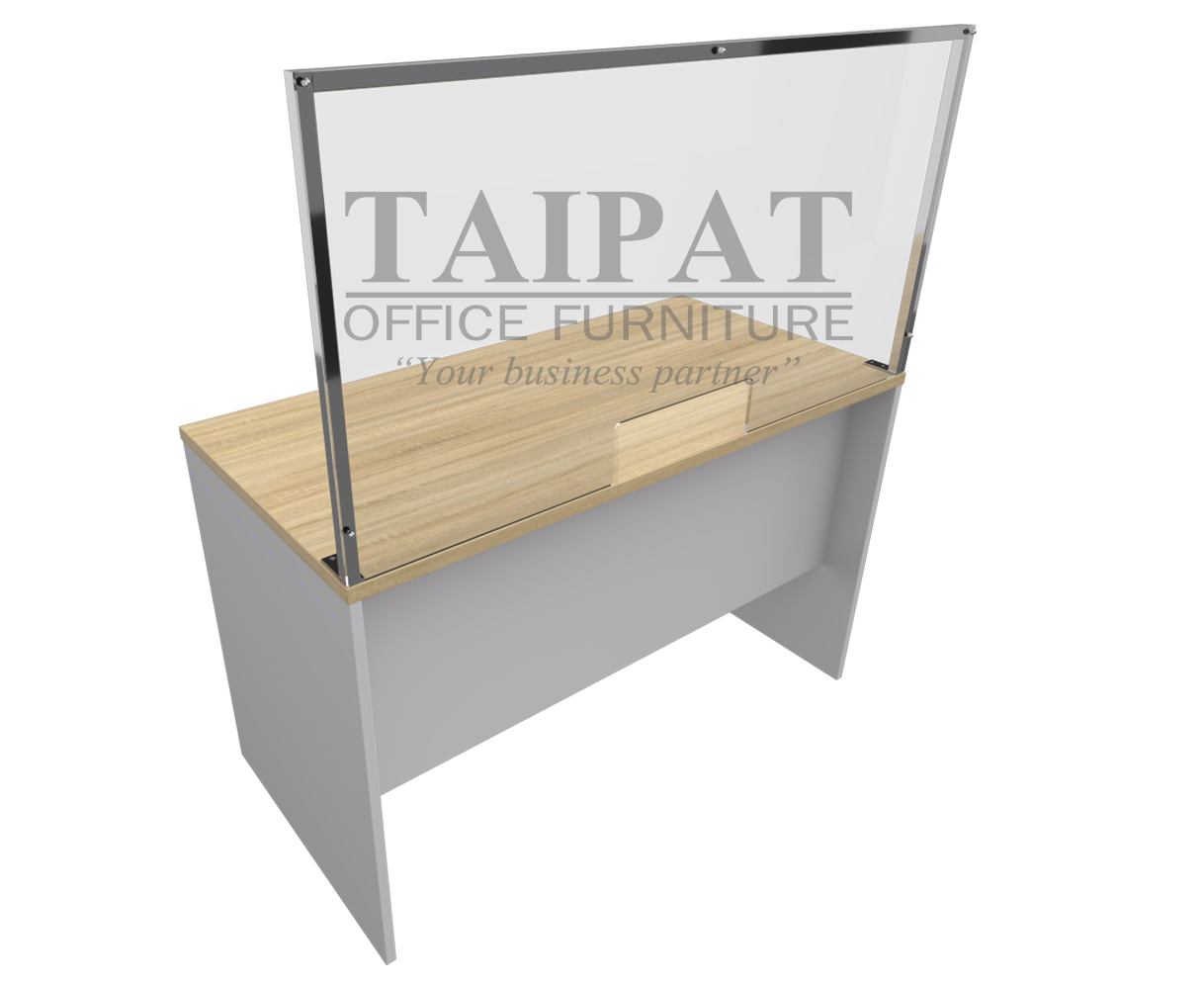 ฉากกั้นป้องกันเชื้อโรค อะคริลิคใส PAC7-120/60